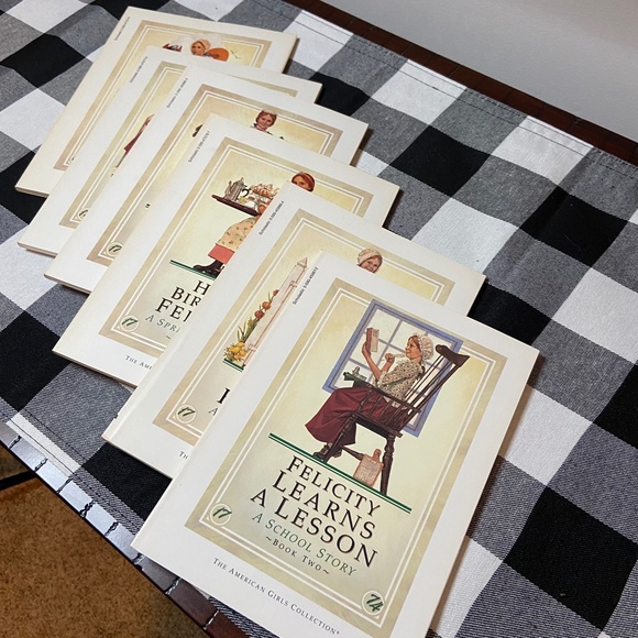 American Girl | Other | Felicity American Girl Book Set Original From ...